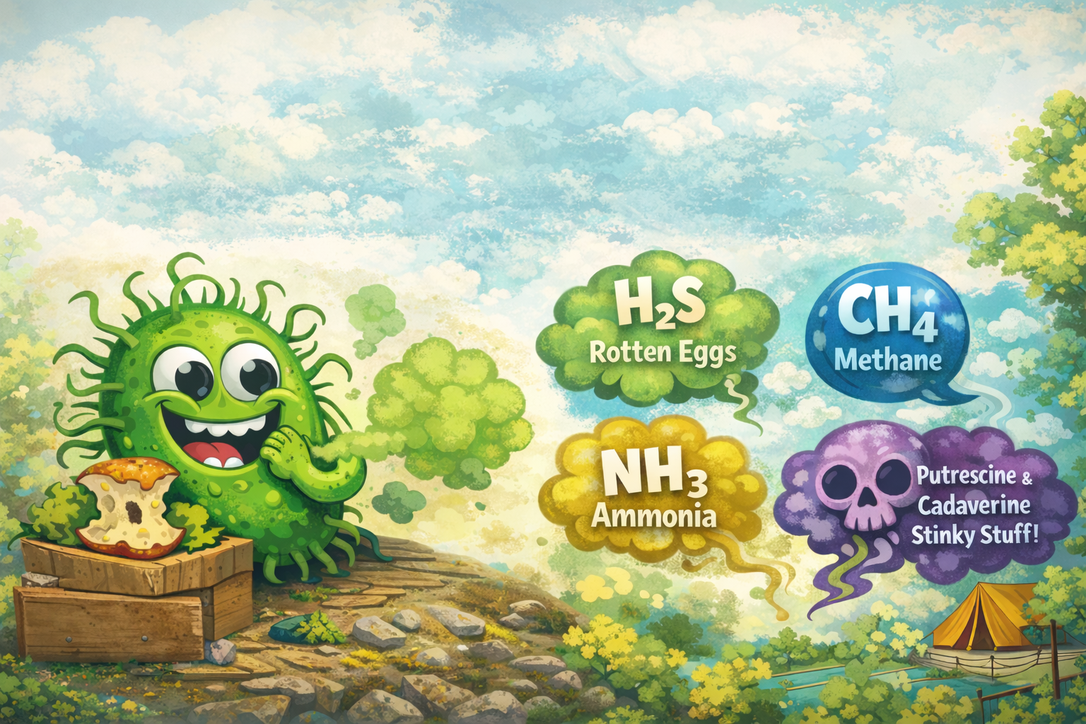 Why Bacteria Cause Bad Smells | How Microbes Create Odor Gases