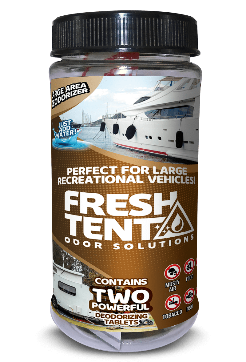 Large Space Deodorizing Kit | For RV's, Boats and Cottage Use